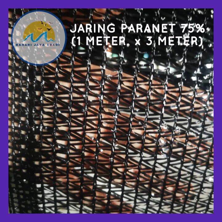 JARING PARANET 75% ( SHADING NET ) ( ECERAN 1 METER x 3 METER ) | Lazada Indonesia