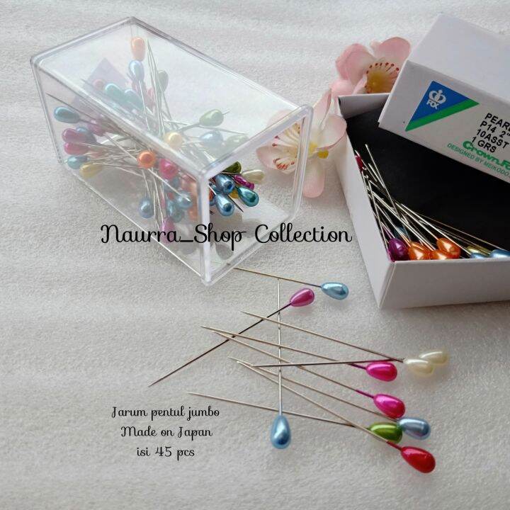 JARUM PENTUL JUMBO/ HAJI PINS 5 CM PREMIUM MADE IN JAPAN | Lazada Indonesia