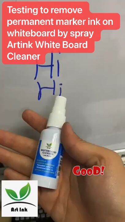 ARTINK WHITEBOARD CLEANER SPRAY 30 ML /100 ML SPRAY AND CLEAN PERMANENT ...