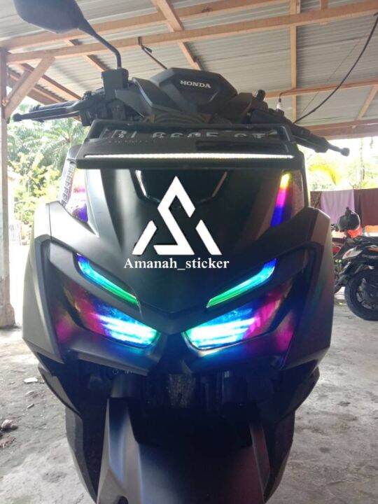 Stiker Alis Lampu RGB Vario 160 new / Alis RGB Vario 160 /Lampu RGB ...