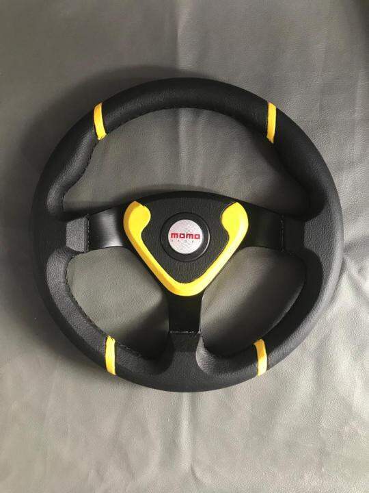 setir mobil racing ukuran 14 inci EVO C2 kuning | Lazada Indonesia