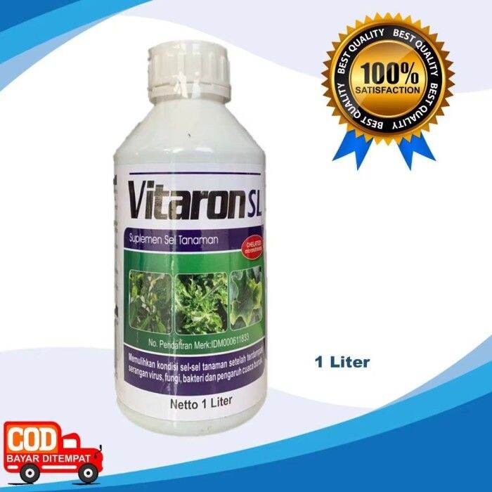 Vitaron SL 1 liter. Sedangkan, VITARON SL ia tambahkan ketika tanaman ...