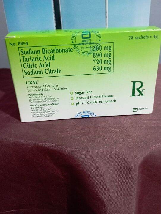 URAL Effervescent granules | Lazada PH