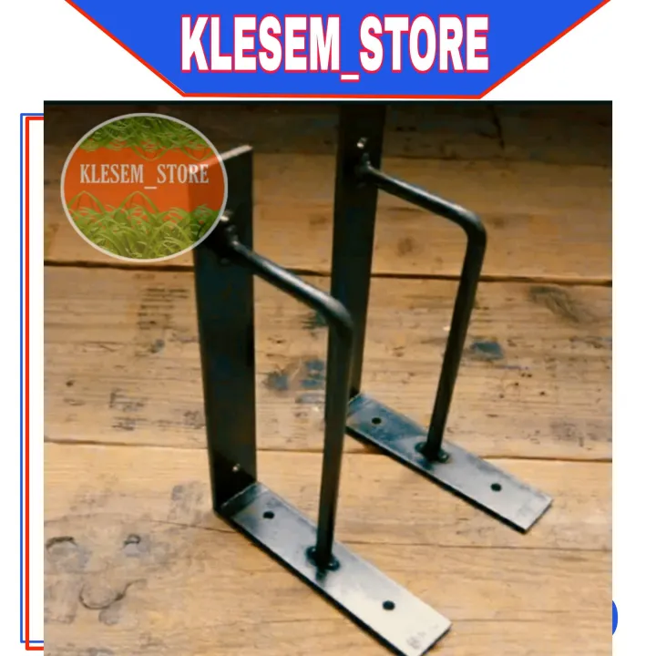 besi siku penyangga rak dinding / pangkon besi rak hambalan kuat ...