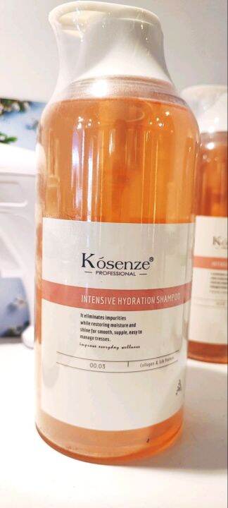 KOSENZE PROFESSIONAL INTENSIVE HYDRATION SHAMPOO 1000ml | Lazada