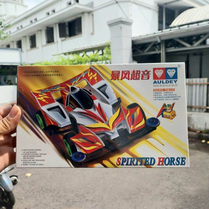 MINI 4WD AULDEY SPIRITED HORSE / BODY HURRICANE SONIC | Lazada Indonesia