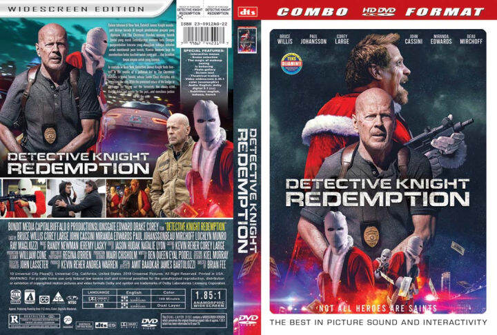 KASET DVD FILM ACTION 2022: DETECTIVE KNIGHT REDEMPTION | Lazada Indonesia