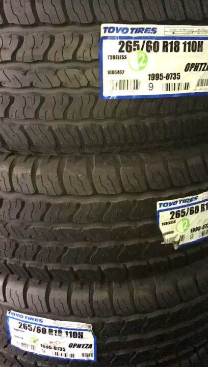 265/60R18 265 60 18 TOYO OPHTZ Car tyre tire kereta tayar Wheel Rim 18 inch | Lazada