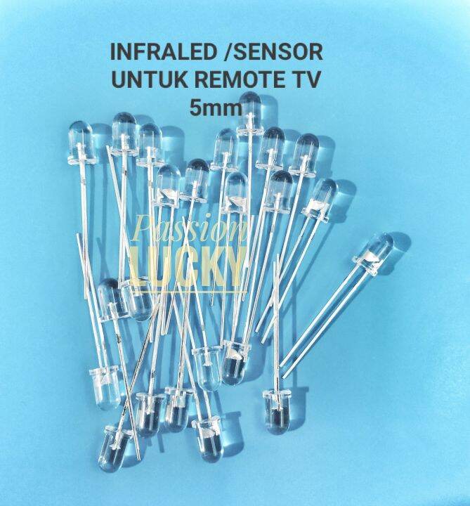 GROSIR 10PC LED INFRALED 5MM/IRED/SENSOR REMOTE/PEMANCAR SINAR ...