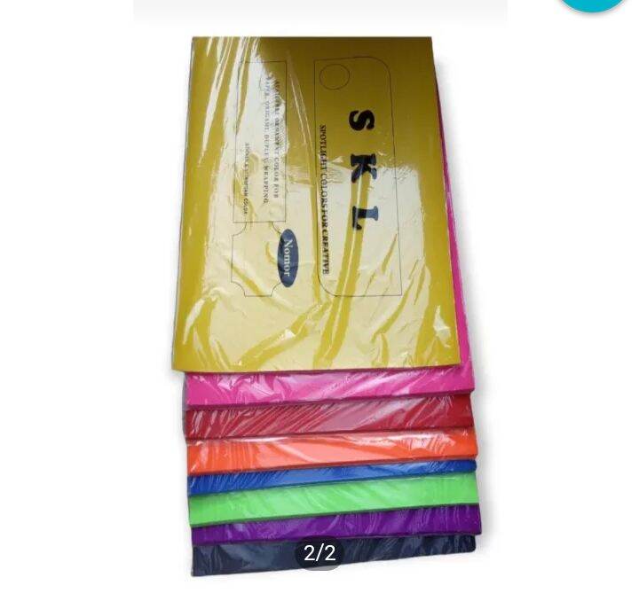 kertas asturo / kartoon warna warni 1 pak isi 50 | Lazada Indonesia