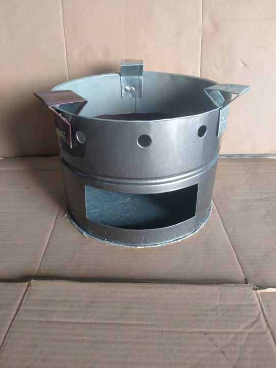 Tungku bakaran arang bulat/anglo ukuran besar d24/tungku arang | Lazada ...