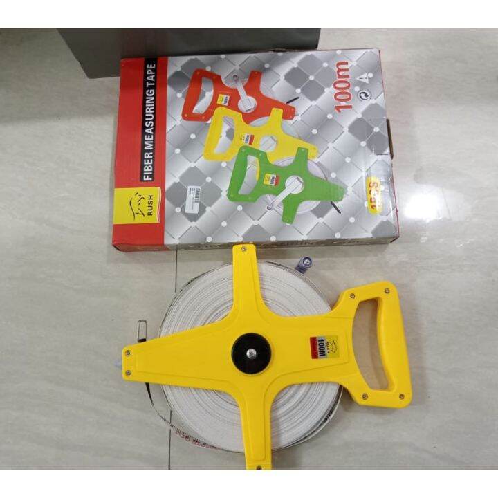 Meteran Fiber Pvc 30 50 100 / Meteran Tancap / Meteran Tanah | Lazada Indonesia