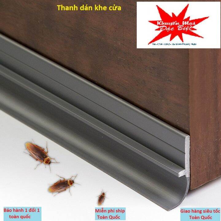 Thanh nẹp,ron PVC dài 1m, dầy 5mm chặn khe cửa, gioăng dán PVC chặn khe ...