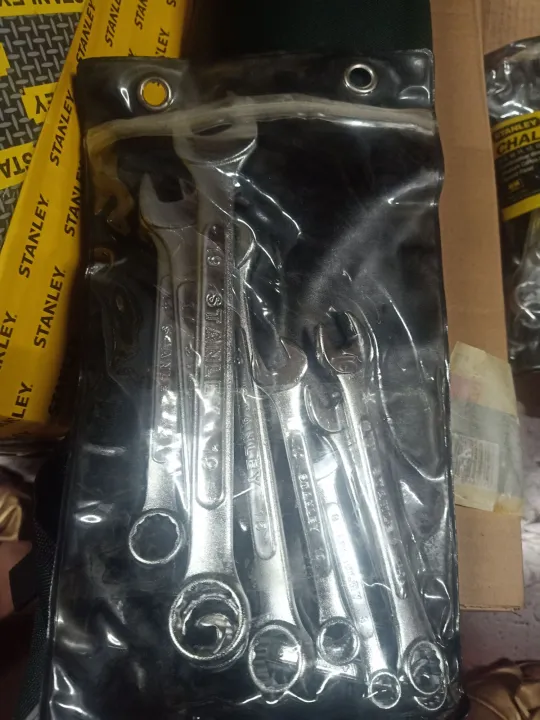 STANLEY CHALLENGER SERIES COMBINATION WRENCH SET MEDIUM CARBON STEEL ...