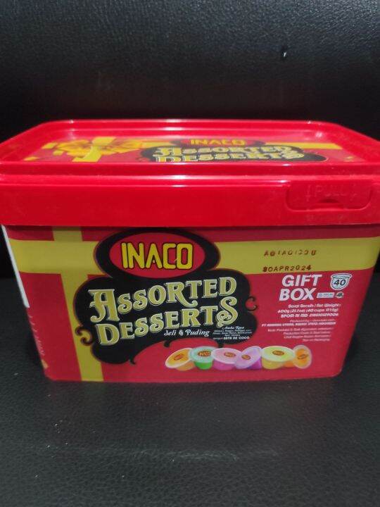 INACO mini jelly pudding assorted dessert 600g | Lazada Indonesia