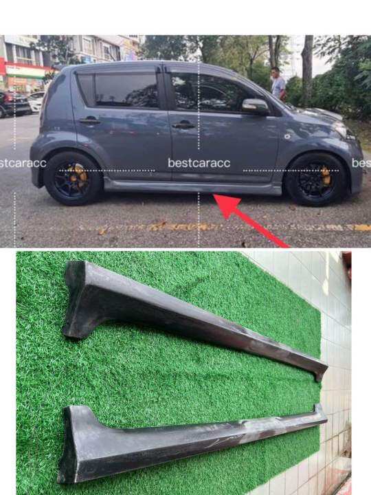 MYVI 2005 .2010. PASSO SIDE SKIRT PU NO PAINT | Lazada