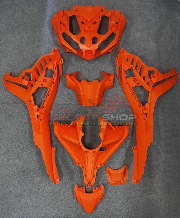 INNER FAIRINGS FOR SNIPER 155 - 7PCS (ORANGE ONLY) | Lazada PH