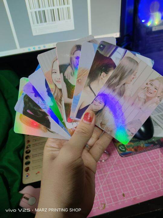freenbecky new fan made merch photocards 9pcs wallet size | Lazada PH