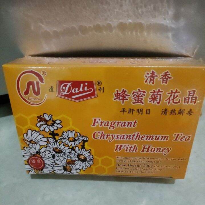Dali Chrysanthemum Tea Crystal 10 Sachet Teh Kembang Krisan 200gr ...