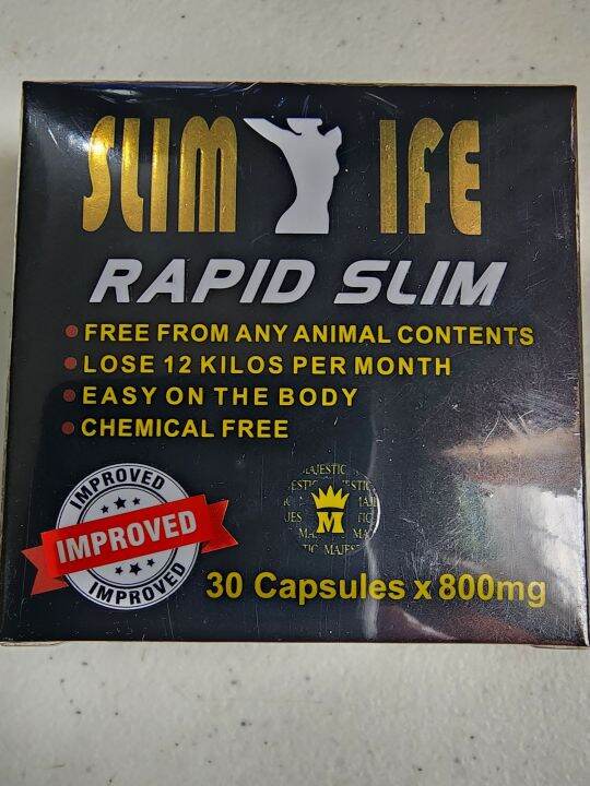 SLIM LIFE RAPID SLIM 30 CAPSULES/BOX BEST SLIMMING PILLS IN THE WORLD ...