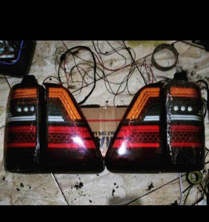 Lampu Stoplamp Kijang Efi LGX LX LSX LS New Led Bar Lazy.Stoplamp Kijang Efi Custom Led | Lazada ...