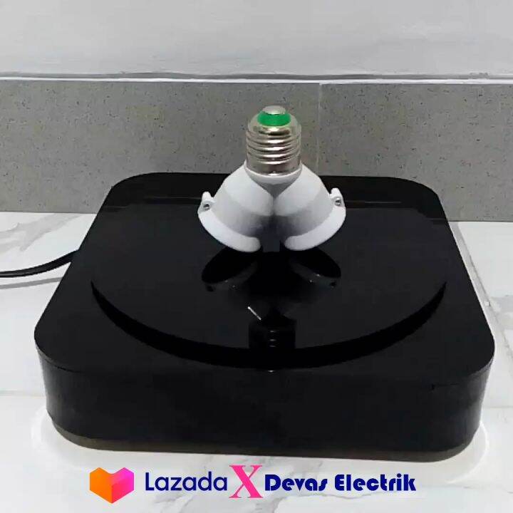 Fitting E27 Cabang 2 Nyala Sekaligus Fitting Double Fiting Sambungan ...