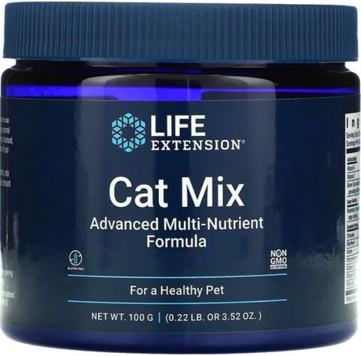 Cat Mix, Advanced Multi-Nutrient Formula, 3.52 oz (100 g) | Lazada.co.th