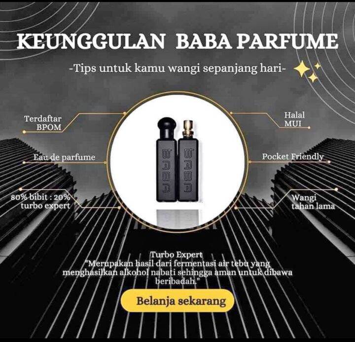 BABA PARFUME 2022 BEST SELLER WANGI SEPANJANG HARI | Lazada Indonesia