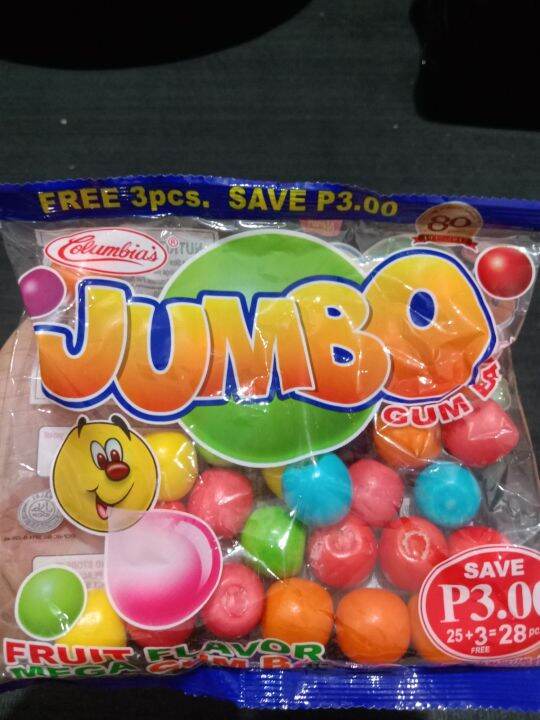 Jumbo Gumball 25 pcs 140g | Lazada PH