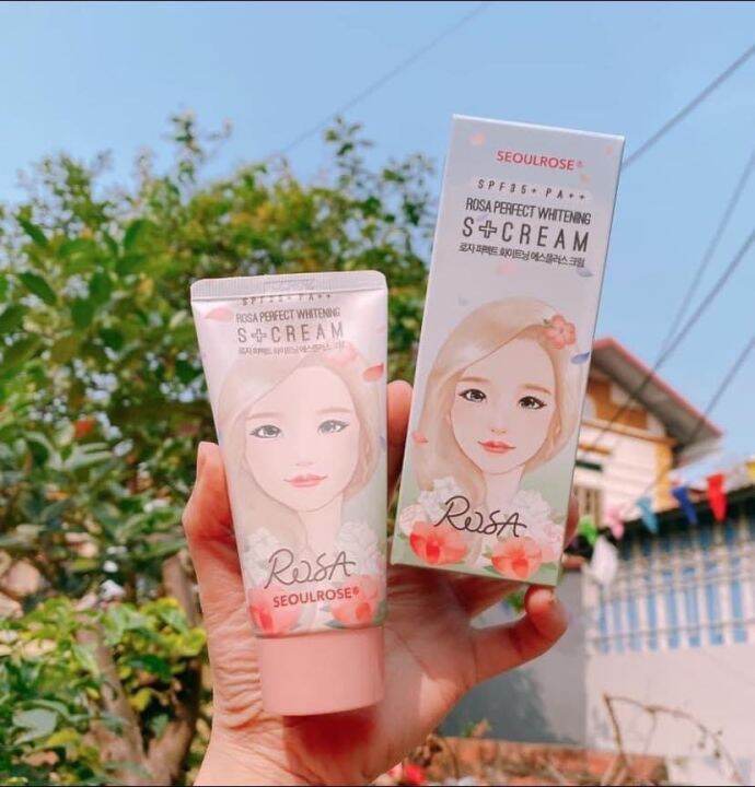 Kem dưỡng trắng chống nắng Seoulrose Rosa Cream | Lazada.vn