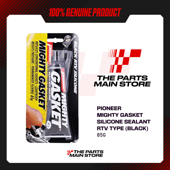 PIONEER MIGHTY GASKET SILICONE SEALANT RTV TYPE BLACK | Lazada PH
