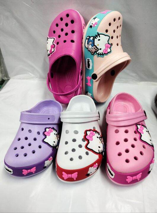hello kitty crocs for kids medium | Lazada PH