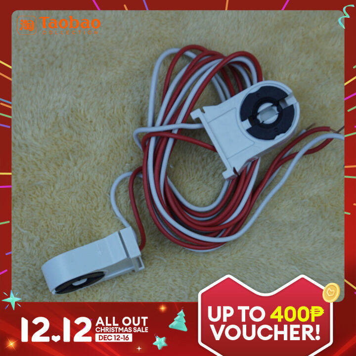 T8 Fluorescent Lamp Plug Socket T8 Fluorescent Lamp Bracket Lamp Holder ...