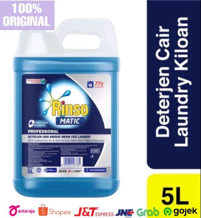 Rinso Matic Professional | 5 LITER | Lazada Indonesia