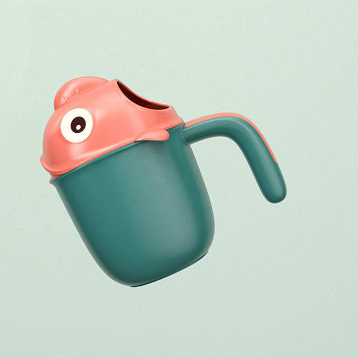 Sides2sides Baby Bath Tabo Cute Fish Shampoo Rinse Cup Bathing Shower ...