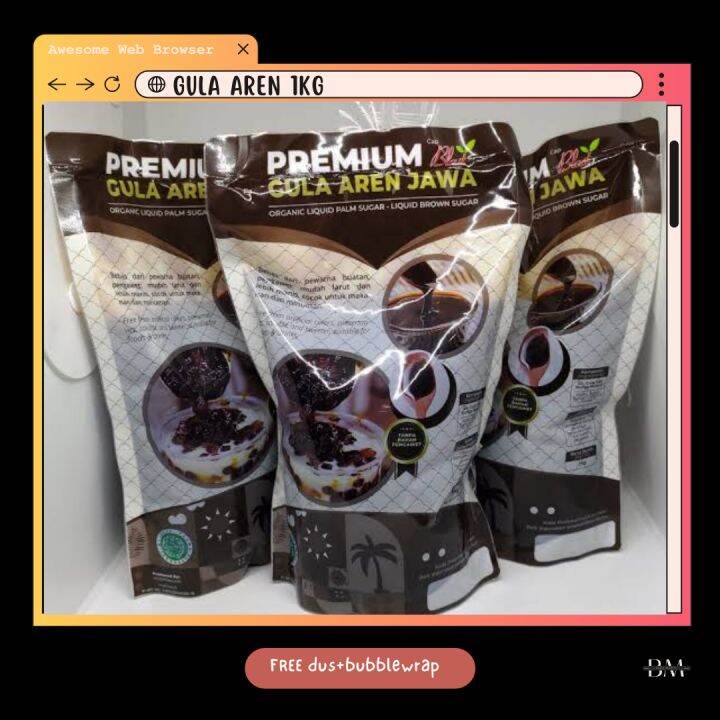 Gula Aren Cair 1kg | Lazada Indonesia