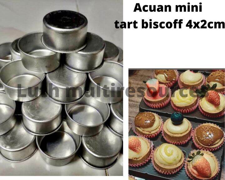 Acuan tart Hokkaido Cheese biscoff acuan mini fruit nutella acuan tart ...