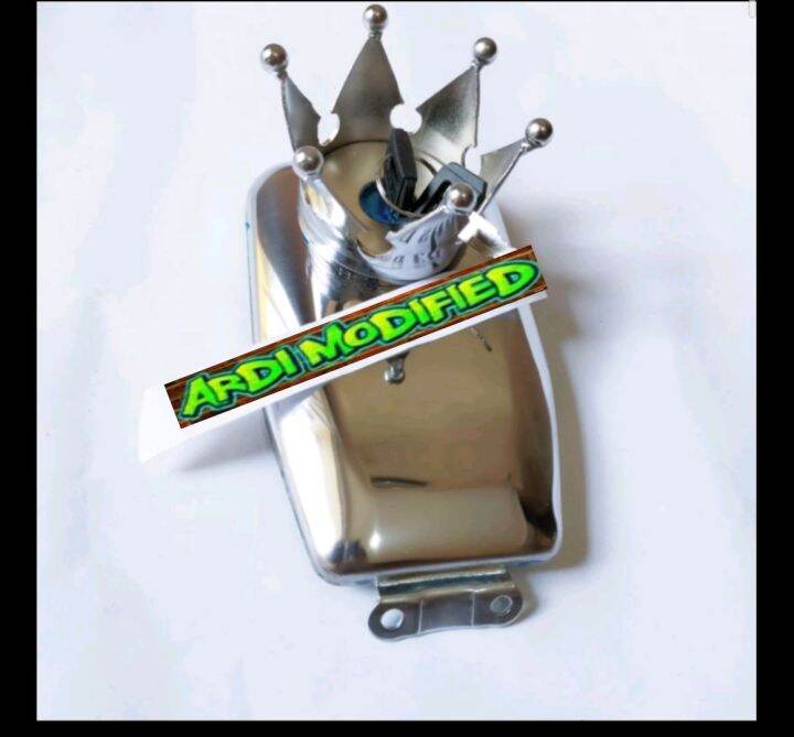 tutup tangki rx king mahkota chrome | Lazada Indonesia