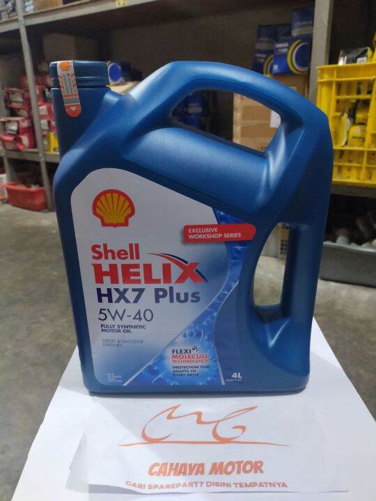 Shell HELIX HX7 Plus 5w-40 4Liter galon | Lazada Indonesia