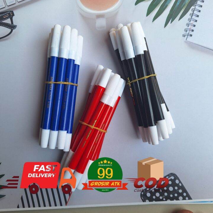 PTM - Spidol 1 warna/Spidol Hitam/Biru/Merah/Spidol Montana V-tro ...