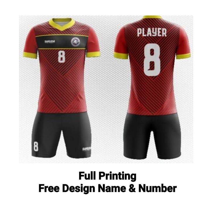 GS Jersey Setelan Futsal Jersey Sepakbola Custom Printing Free Design ...