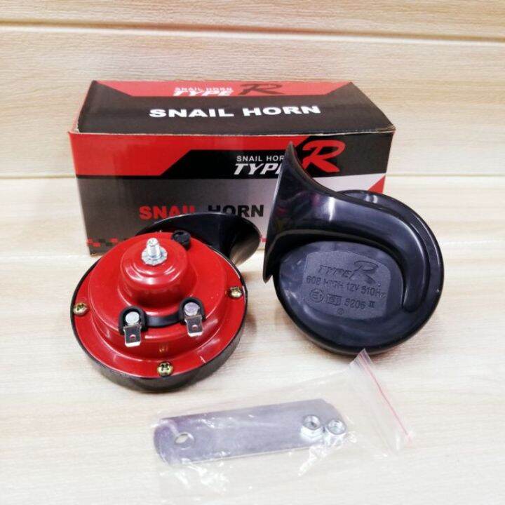 snail horn extra loud horn for motor and cars | Lazada PH
