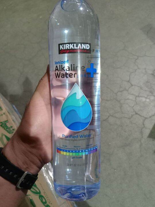 Kirkland signature alkaline water 1L (USA) | Lazada PH