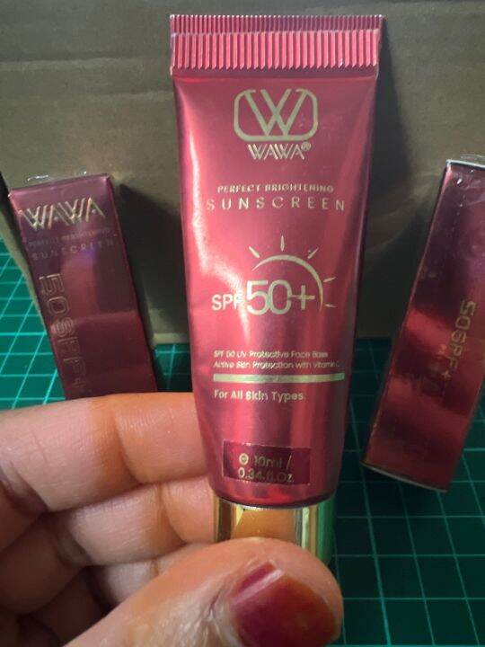Mini Sunscreen Wawa SPF50 Original And Ready Stock | Lazada