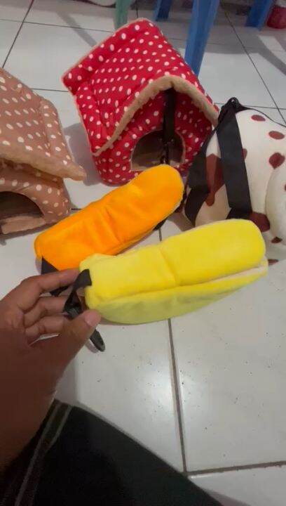 Vhira shop SLEEPING POUCH MODEL PISANG TEMPAT TIDUR SUGAR GLIDER TUPAI ...