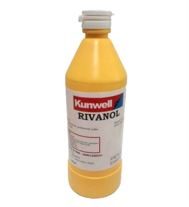Rivanol Cairan Pembersih Luka Antiseptik Pembersih Luka 100ml Kunwell ...