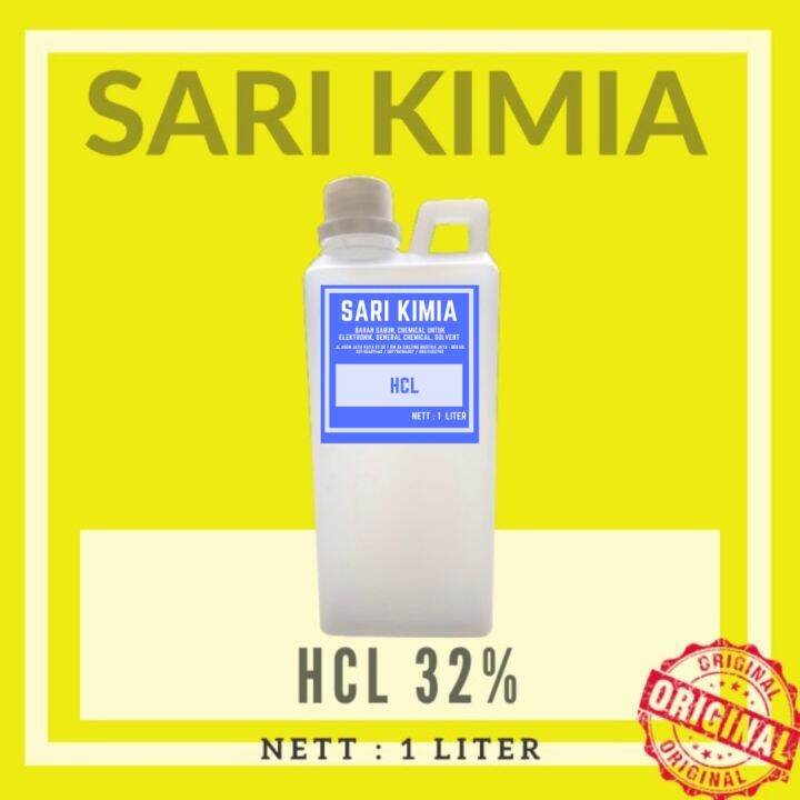 HCL 32% Pembersih Keramik - Pembersih Kamar Mandi 1 Liter | Lazada Indonesia