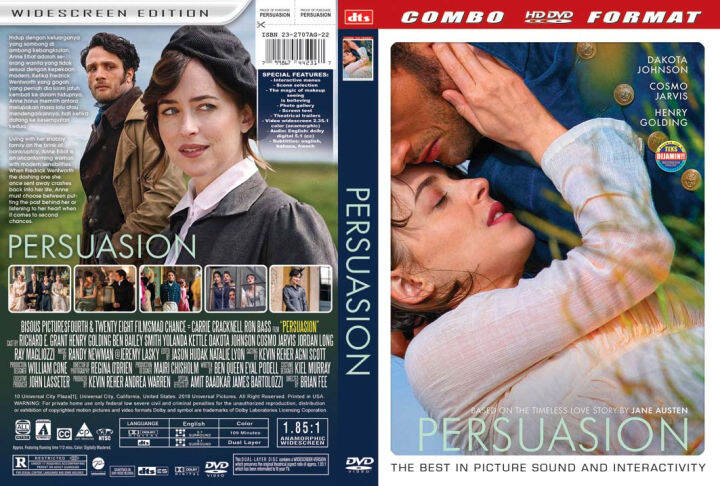 Kaset Dvd Film Drama Romance: PERSUASION 2022 | Lazada Indonesia