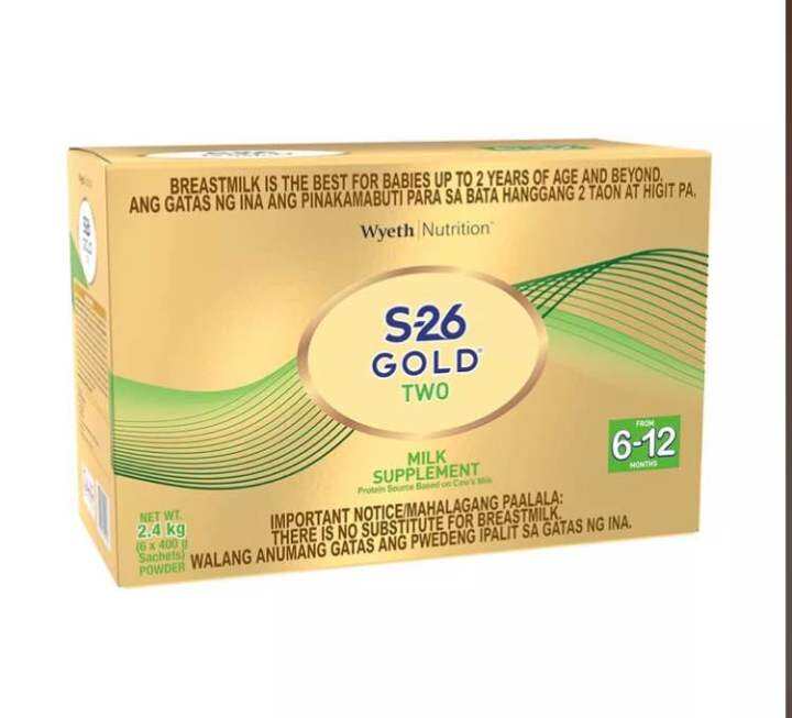 S-26 Gold two infant formula 6-12 months 2.4 kg | Lazada PH