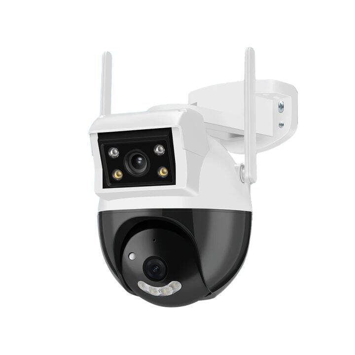 YOOSEE Y8 HD 4MP Wifi Camera Dual Lens Dual Screen PTZ Outdoor ...